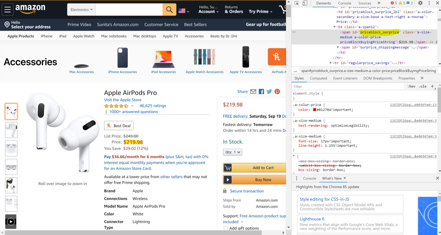 How to scrape product prices data from Amazon and store it in a pandas ...