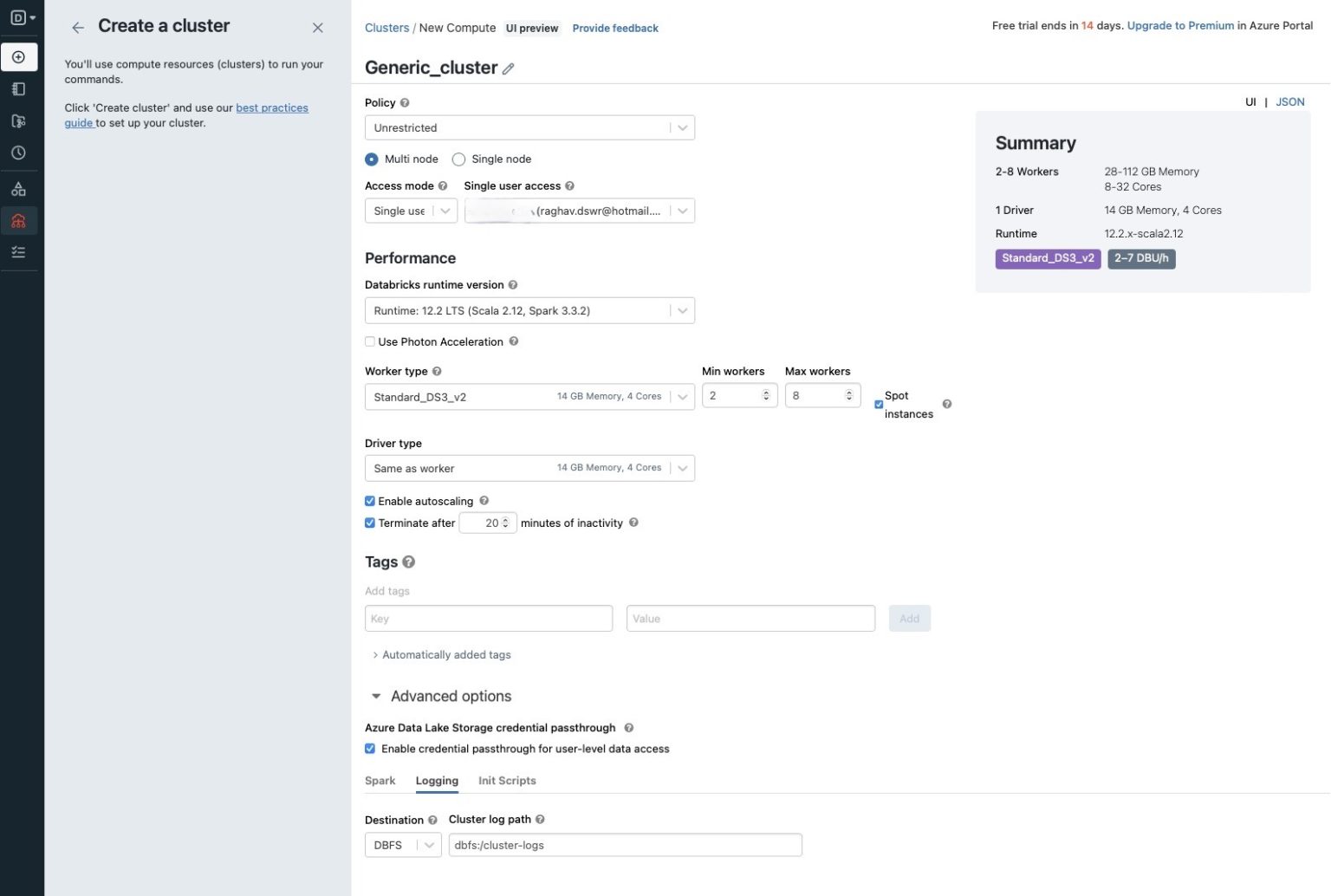 How to get started with Databricks on Azure for free? – Data Science ...