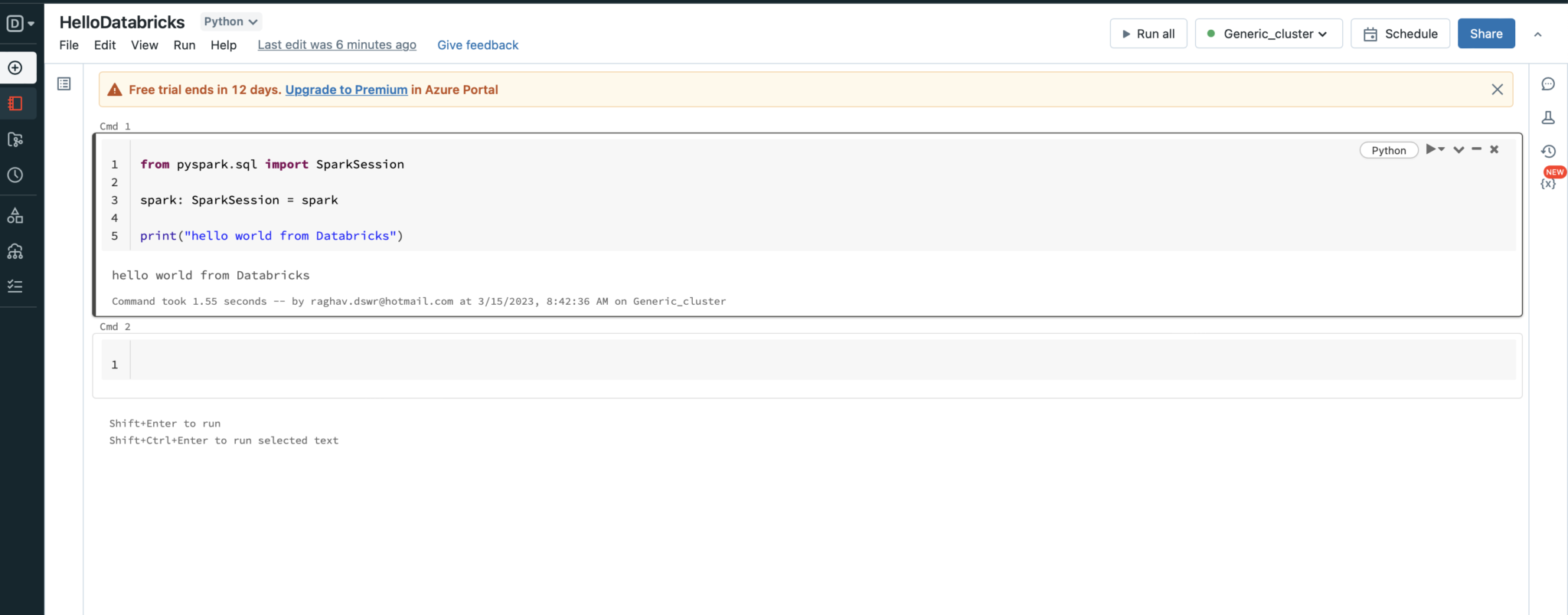 How to get started with Databricks on Azure for free? – Data Science ...