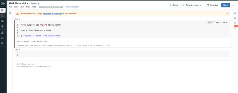 How To Get Started With Databricks On Azure For Free Data Science With Raghav